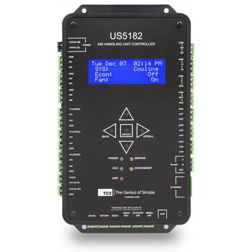 Advanced Air Handling Unit Controller (BACnet & TCSbus)